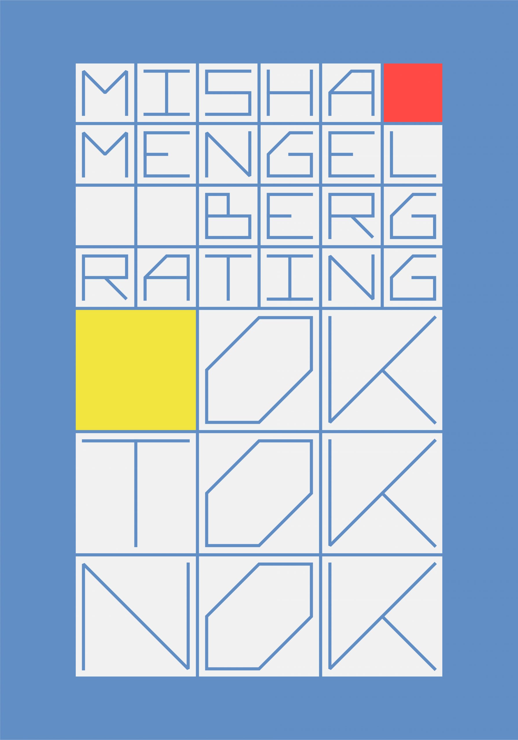 OK-TOK-NOK Poster by Ivo Schouten - Stichting Misha Mengelberg